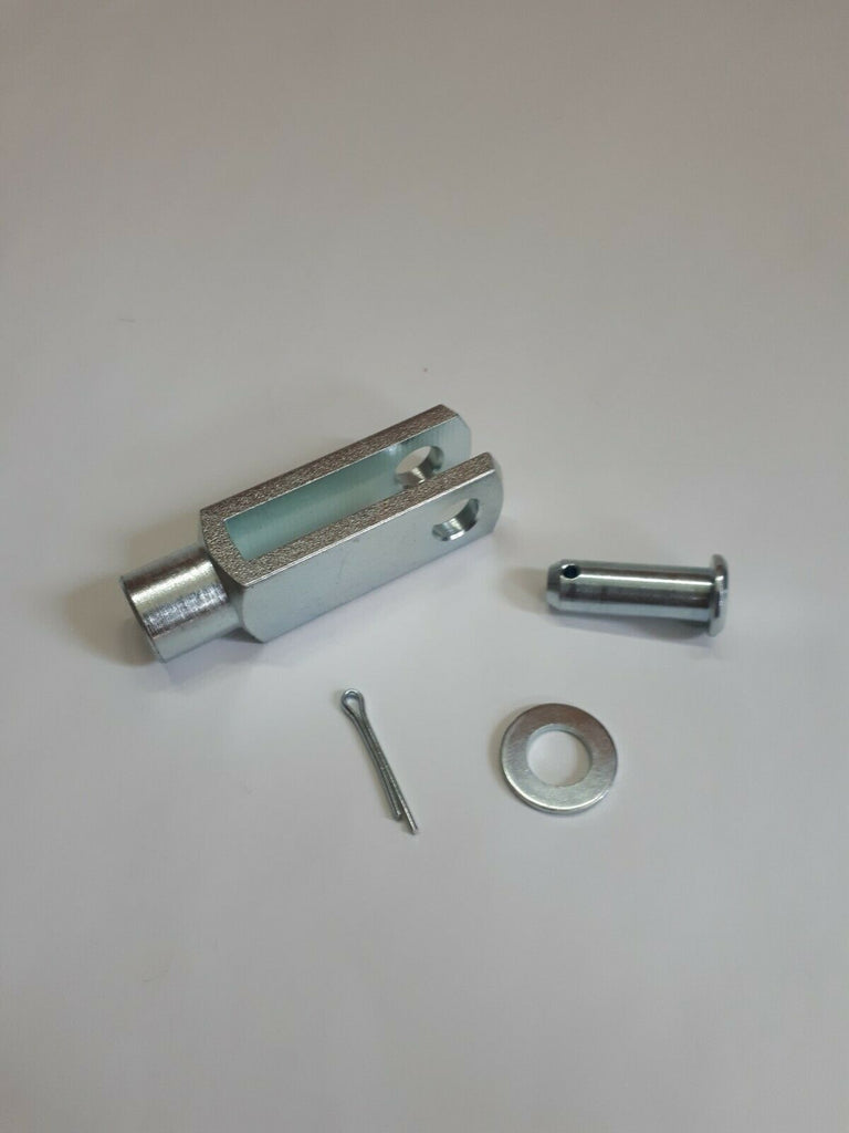 Clevis, Long type with pin fork end M14 Steel Zinc | Hardt Classic Parts